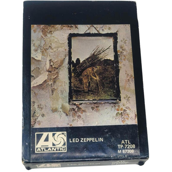 Media | Led Zeplin 8 Track Tape Atl Tp728 Sleeve Only Very Hard To Find ...